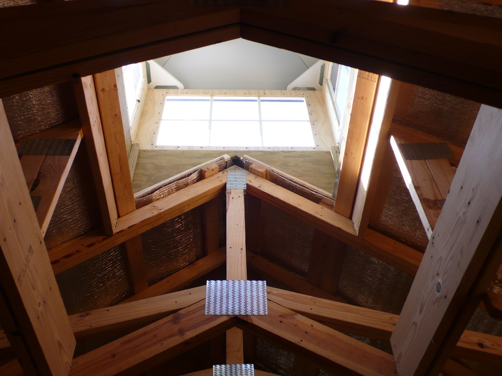 Red Barn interior of cupola - Shed - Detroit - by Ekocite Architecture ...