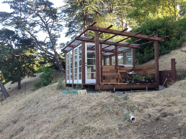 Reliez Valley Greenhouse/Studio - Contemporain - Abri - San Francisco ...