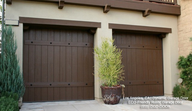 Rustic Garage Doors Crafted in ECO-Friendly Materials - Mediterranean ...