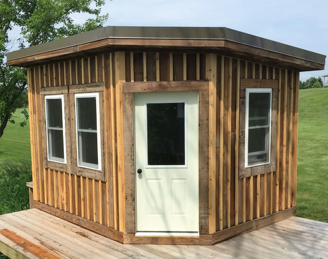 Rustic Outdoor Office - Rustic - Granny Flat or Shed - Minneapolis - by ...