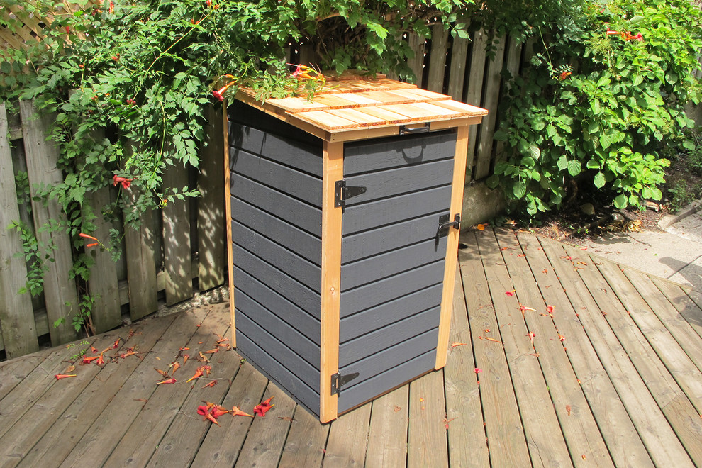 Shed for New Green Bin - Craftsman - Shed - Toronto - by Redwood Sheds ...