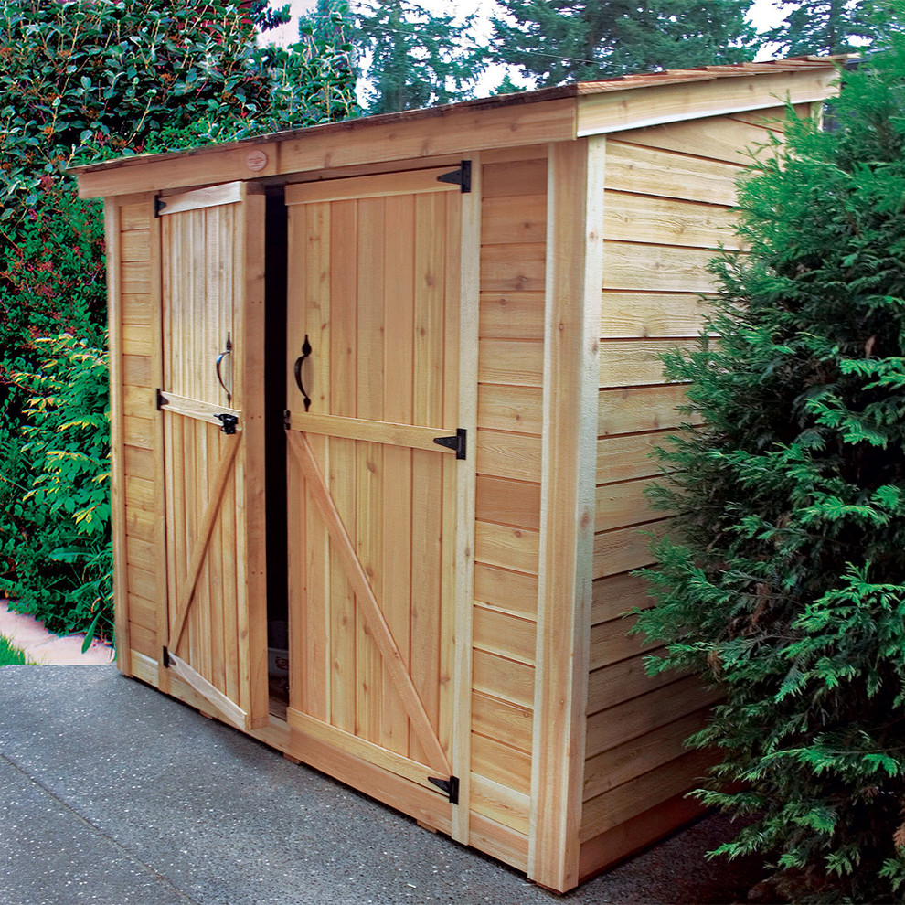 Space Saver Shed (8 x 4) - Traditional - Shed - Seattle - by Thos ...