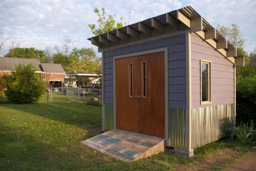 The Purple Shed - Abri - Nashville - par Space Lift Woodworking ...