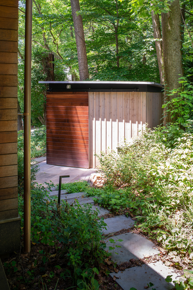 treehouse shed - Modern - Shed - DC Metro - by Gardner Architects LLC ...