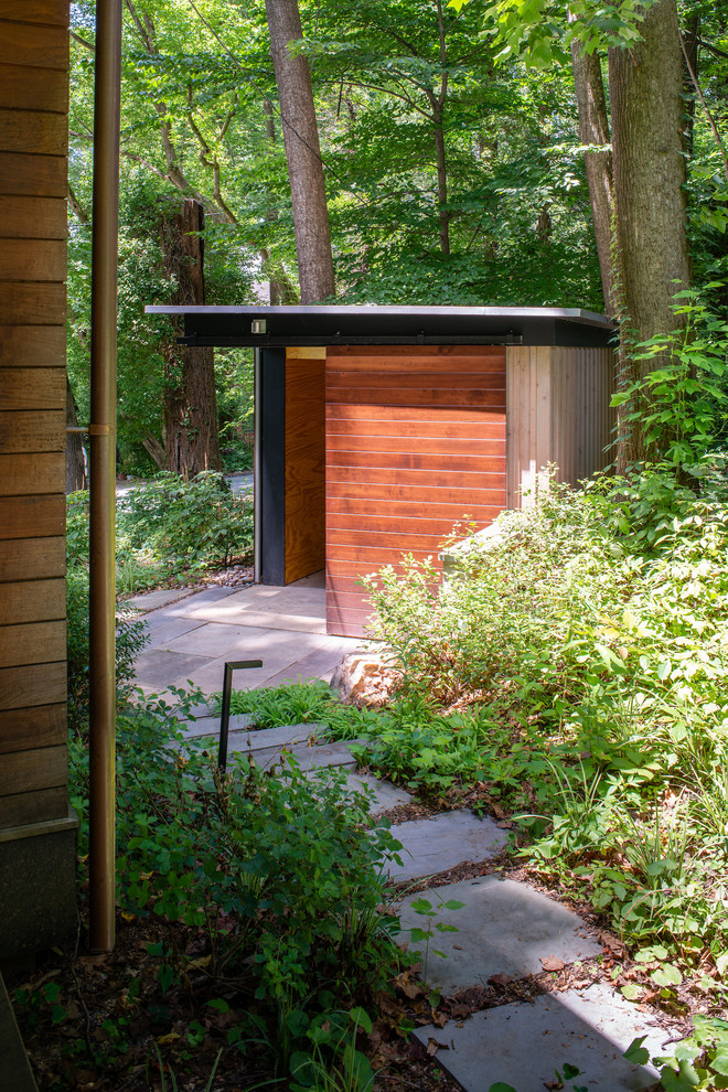 treehouse shed - Modern - Shed - DC Metro - by Gardner Architects LLC ...