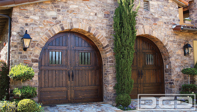 Tuscan Garage Door 01 | Rustic Door Design With Dummy Hardware ...