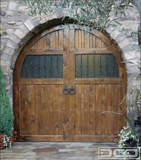 Tuscan Garage Door 10 | European Design With Iron Hardware & Antique ...