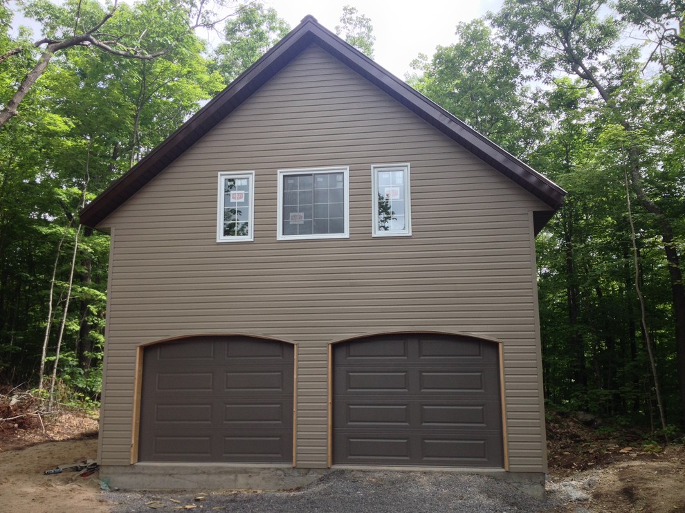 Two Storey Garage - Contemporary - Garden Shed and Building - Toronto ...