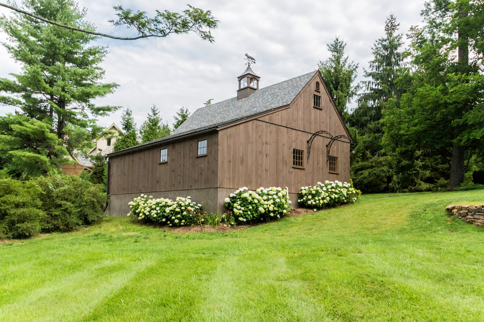 Villanova, PA - Beautiful Backyard Barn - Rustic - Shed - Philadelphia ...