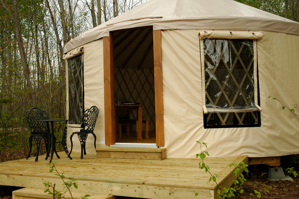 Yurt - Yourte - Contemporary - Shed - Montreal - by Imago Stuctures | Houzz
