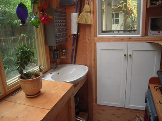 Zenobia Potting Shed - Traditional - Shed - Portland - by Orlando ...