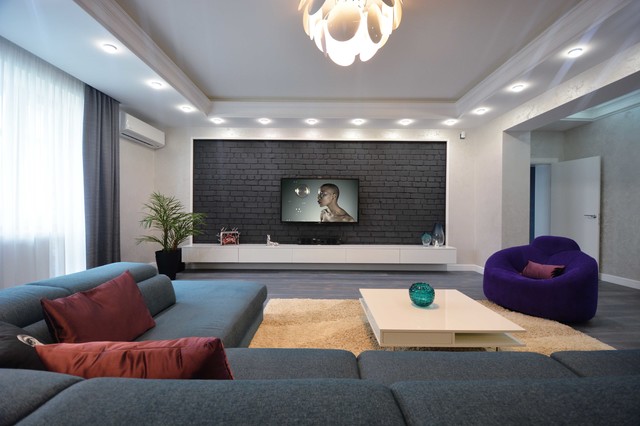 LA CASA CRAZY - Modern - Living Room - Moscow - by SCH Interior ...