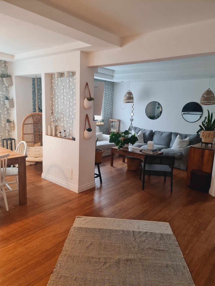 Living room Roma est after/before - Scandinavian - Living Room - Rome ...