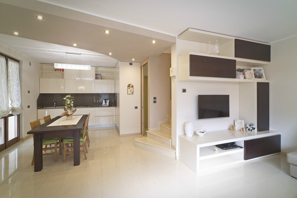 Open Space - Contemporary - Living Room - Milan - by A.R. Falegnameria ...