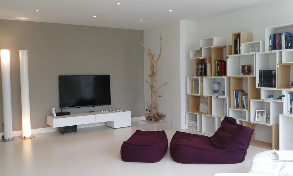 Salotto moderno e di design - Modern - Family Room - Milan - by Lorella ...