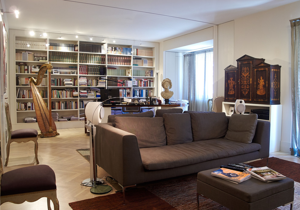 ZONA LIVING/STUDIO - Modern - Living Room - Rome - by in&outside | Houzz