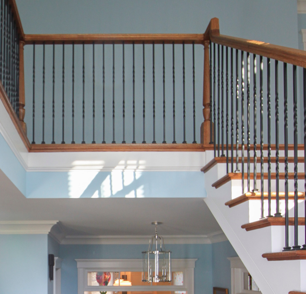 16_Spiral White Oak Treads to Fabulous Home Observatory, Fairfax VA ...