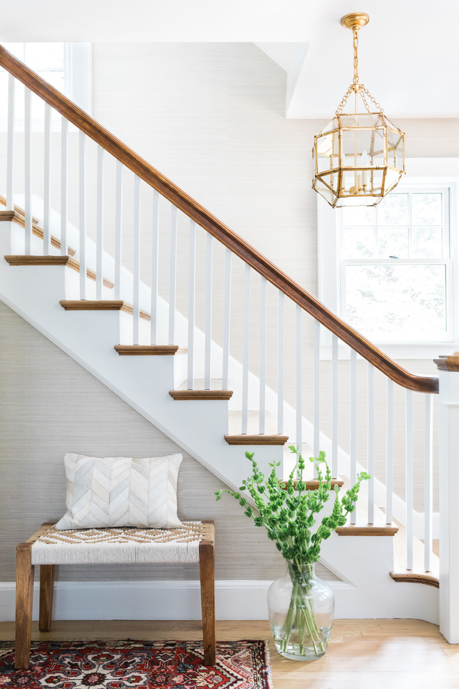 1915 Southern Colonial Full Remodel - Staircase - Boston - by Realm ...