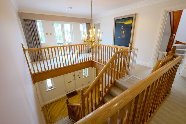 1980's Family Home Refurbishment - Traditional - Staircase ...