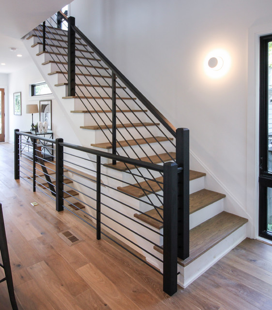 58_Creative Staircase for Timeless Home, Arlington, VA 22201 - Modern ...