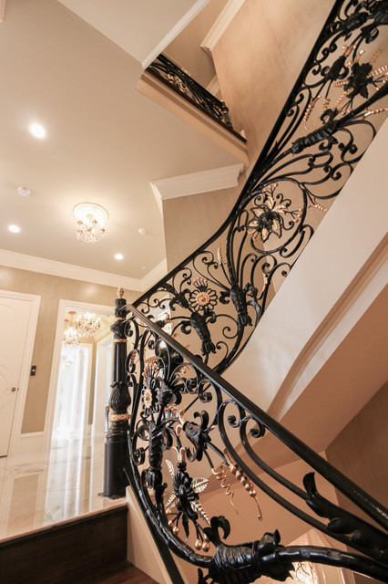 63_Sophisticated Grand Staircase, Great Falls VA 22066 - Traditional ...