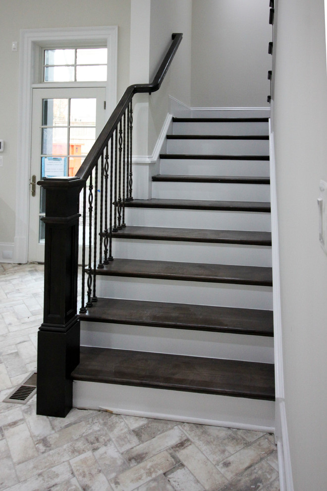 64_Freestanding Mezzanine Staircase, McLean VA 22101 - Transitional ...