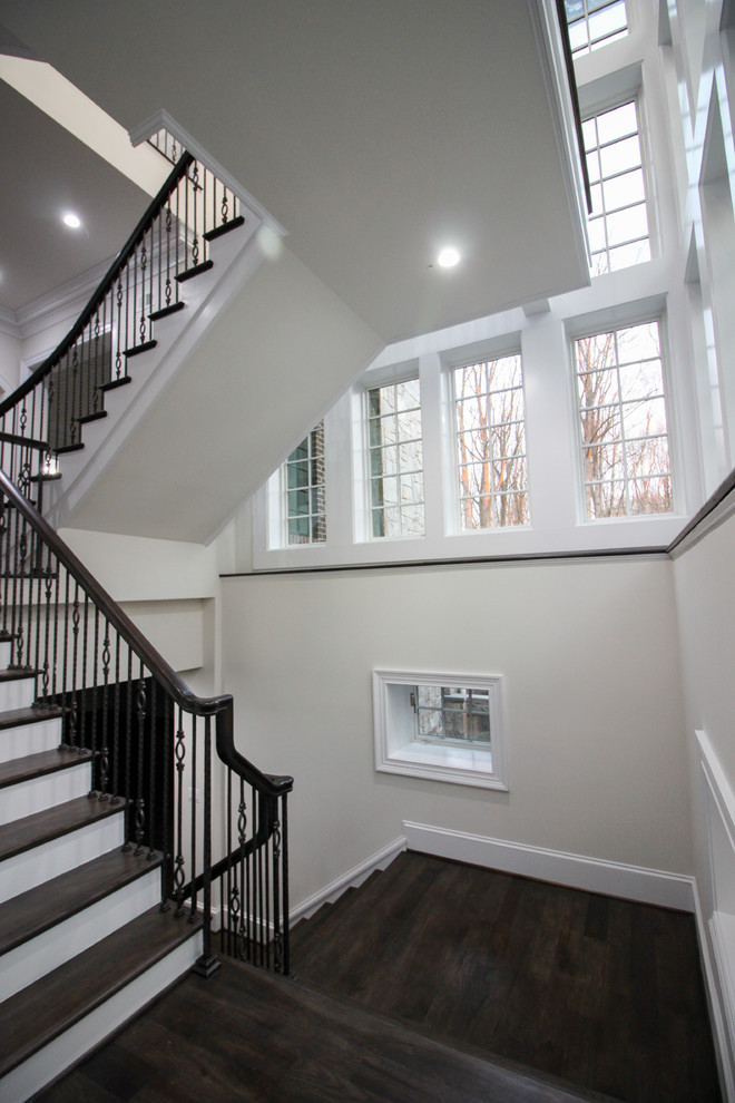 64_Freestanding Mezzanine Staircase, McLean VA 22101 - Transitional ...