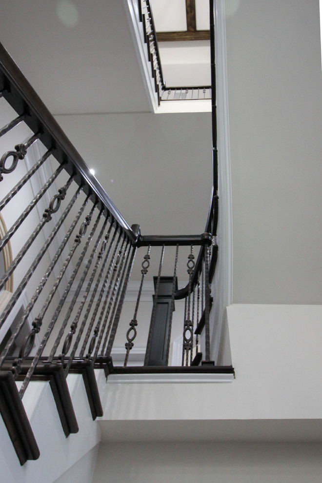64_Freestanding Mezzanine Staircase, McLean VA 22101 - Transitional ...