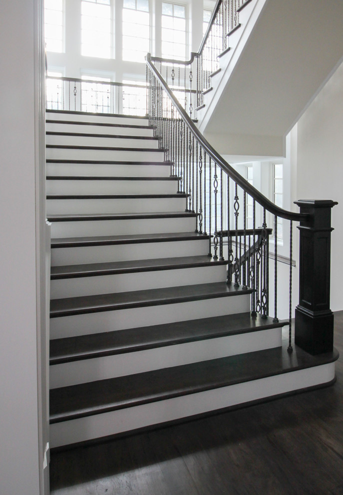 64_Freestanding Mezzanine Staircase, McLean VA 22101 - Transitional ...