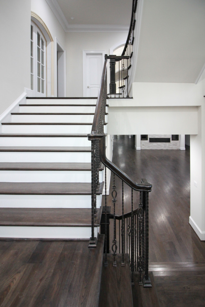 64_Freestanding Mezzanine Staircase, McLean VA 22101 - Transitional ...