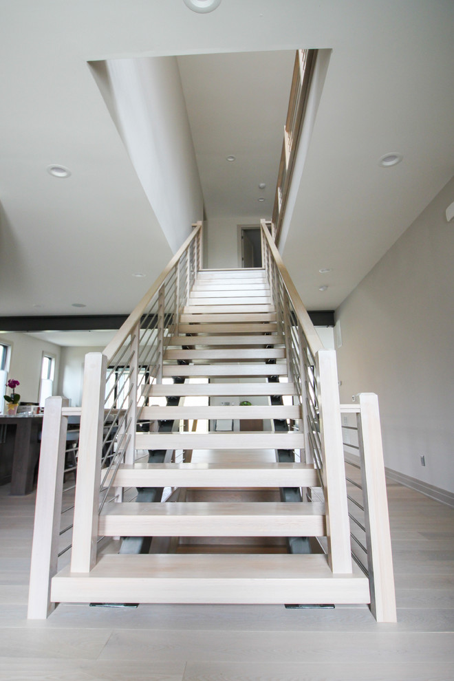 66_Eye-catching and Stylish Modern Staircase, Vienna VA 22180 ...