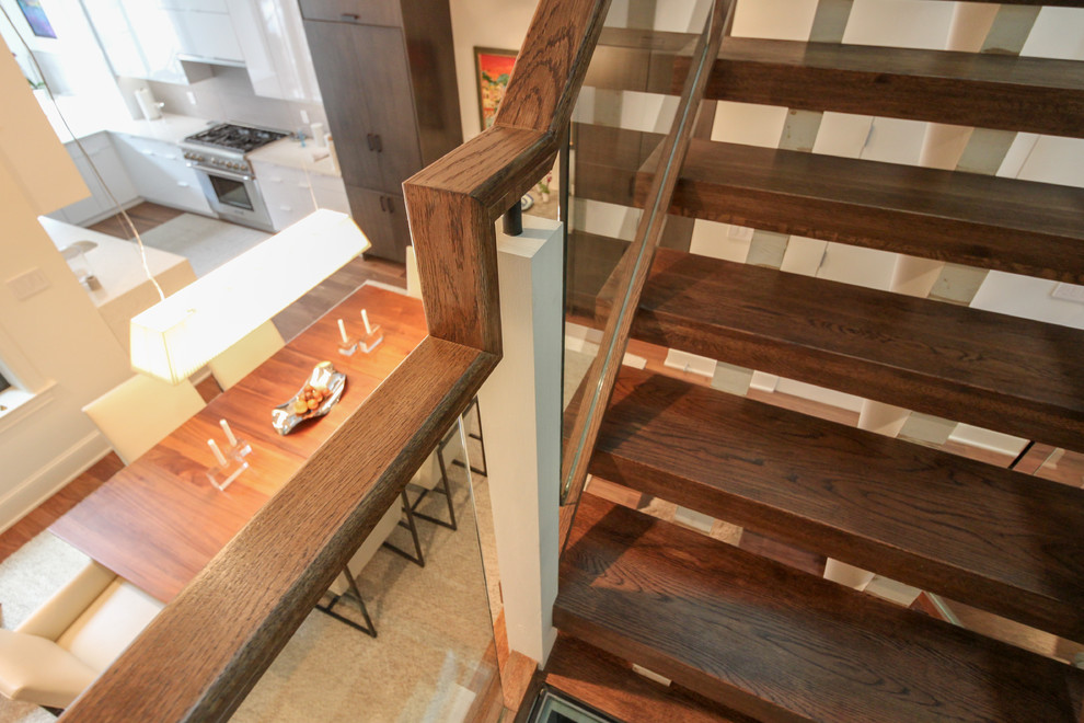 68_Innovative and Ultra-modern Stairs with Glass Landings, Washington ...