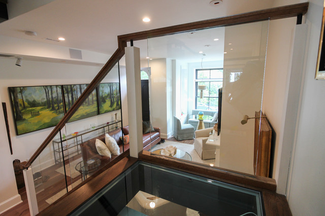 68_Innovative and Ultra-modern Stairs with Glass Landings, Washington ...