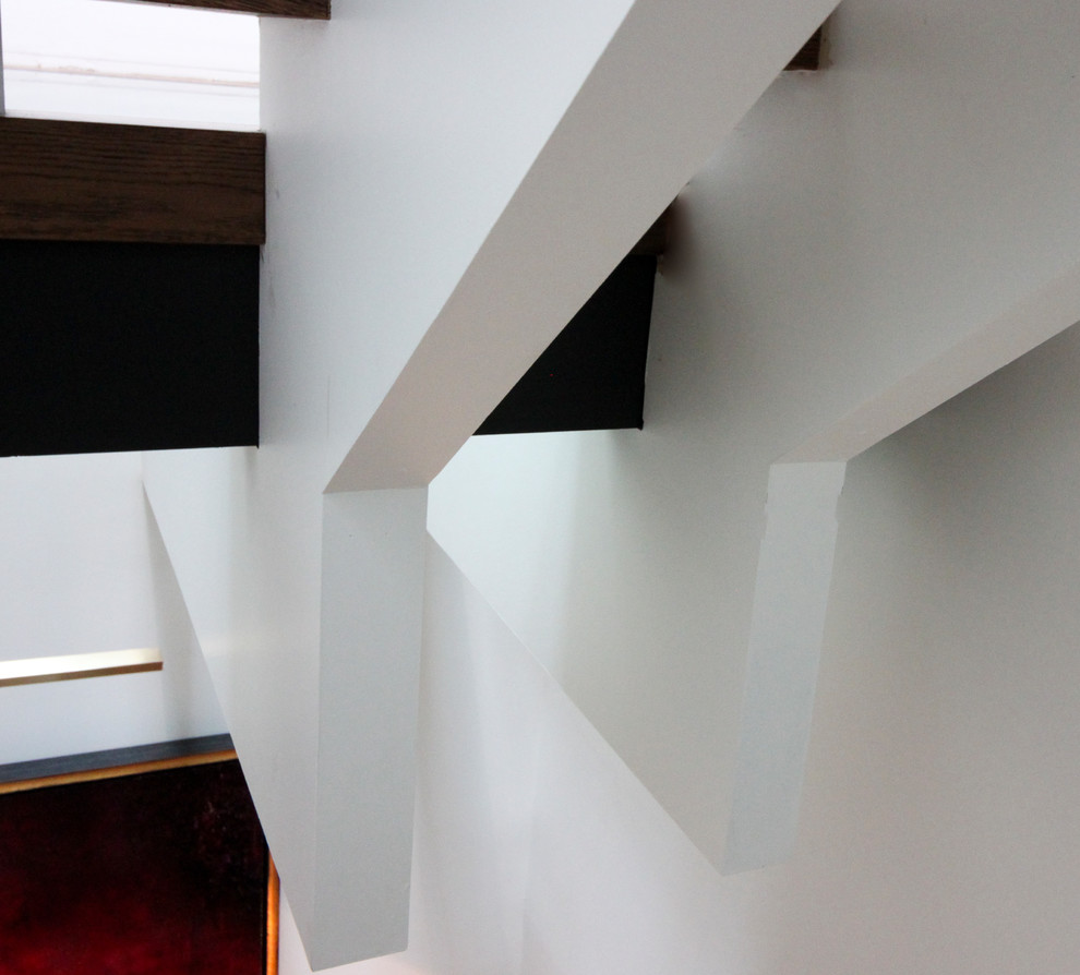 68_Innovative and Ultra-modern Stairs with Glass Landings, Washington ...