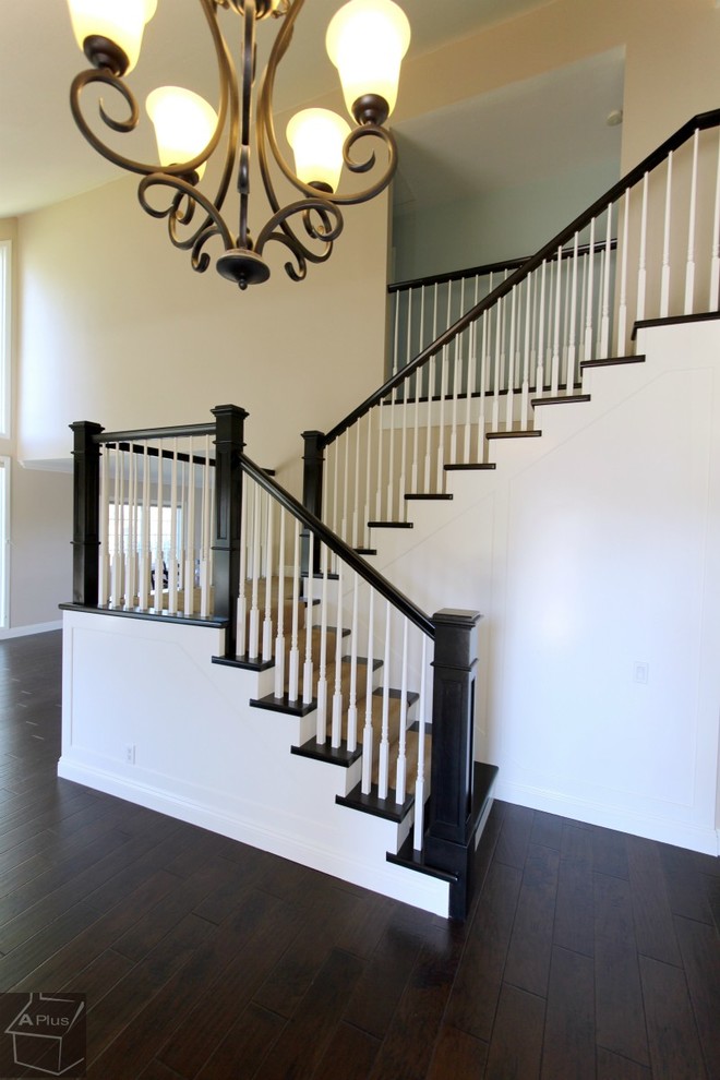 Mission Style Stairs