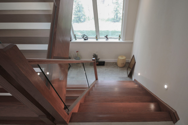 78_Modern Open-Riser Staircase, Vienna VA 22180 - Modern - Staircase ...