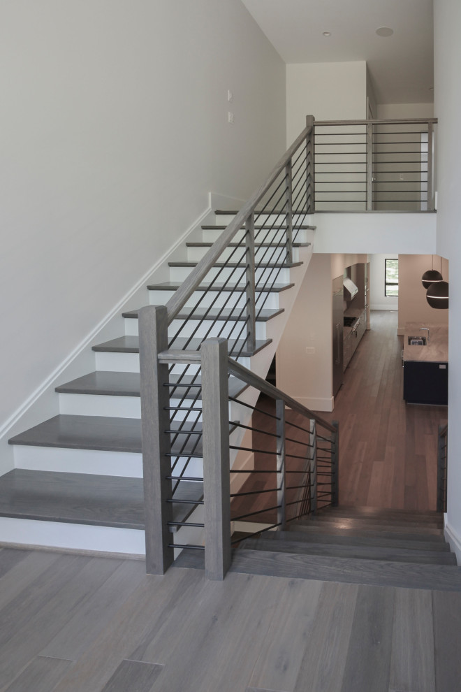 79_Horizontal Balustrade in High-end Interior Architecture, Great Falls ...