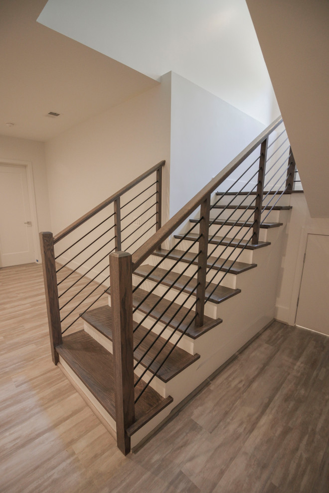 79_Horizontal Balustrade in High-end Interior Architecture, Great Falls ...