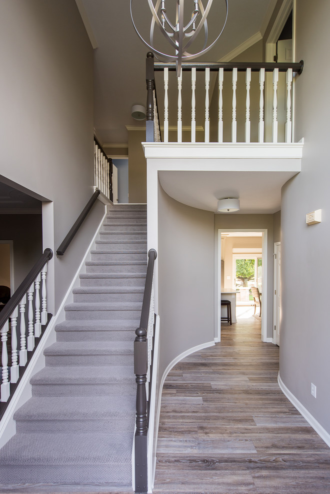90s renovation - Modern - Staircase - Indianapolis - by Everything Home ...