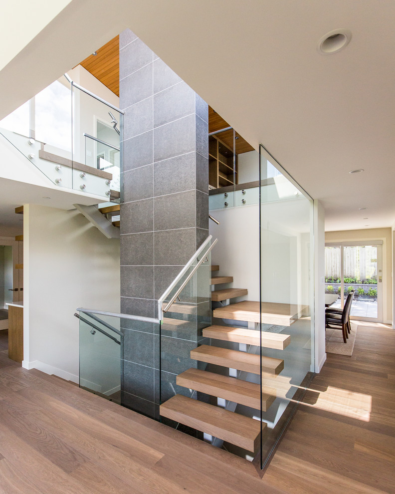 A Modern Perspective - Modern - Staircase - Vancouver - by Synthesis ...