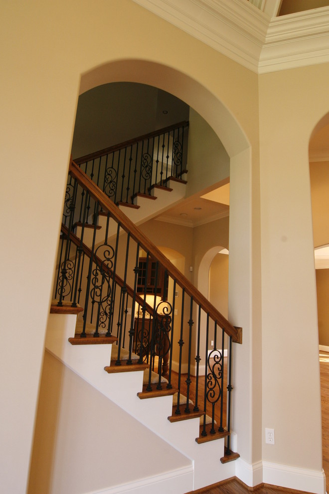 Arched Stair Opening - Traditional - Staircase - St Louis - by Schaub ...