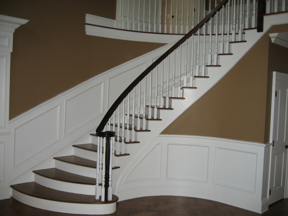 architectural woodwork &Trim - moldings - Traditional - Staircase - New ...