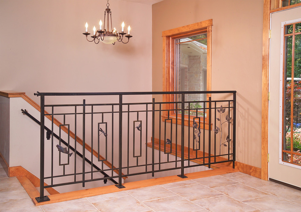 Arts & Crafts Railing - Craftsman - Staircase - Other - by Benson ...