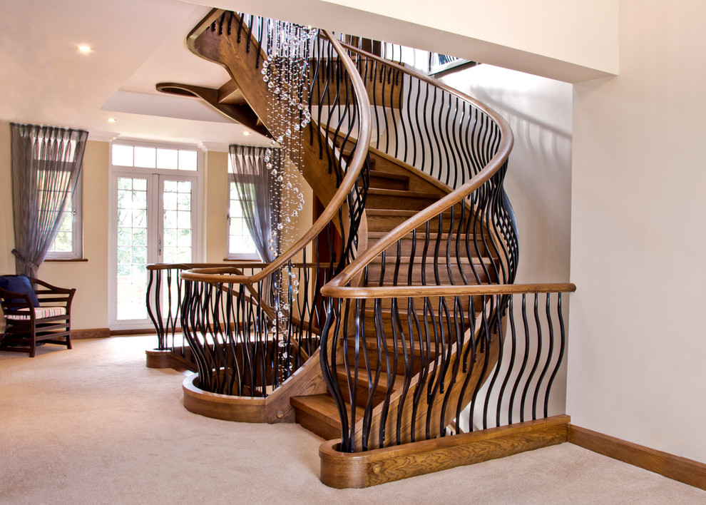Ashridge House - Transitional - Staircase - Buckinghamshire - by User ...