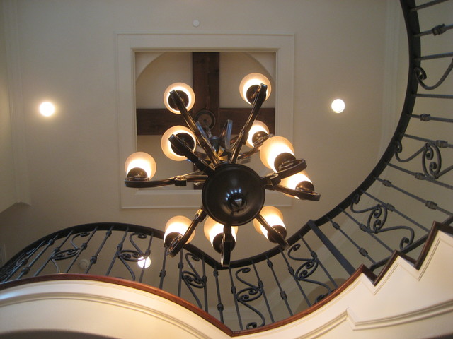 Aspen - Mediterranean - Staircase - Houston - by Iron Gate Build and ...