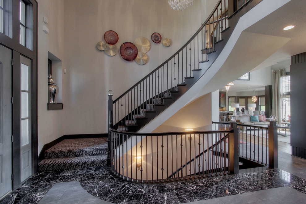 Aspen Ridge II Floor Plan - Traditional - Staircase - Kansas City - by ...
