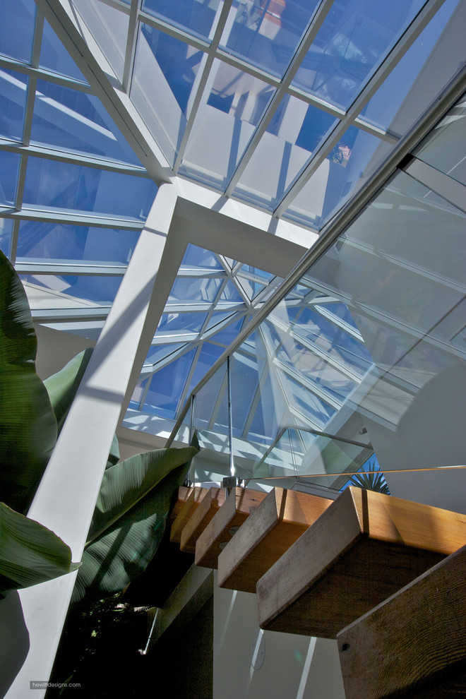 Atrium Modern - Modern - Staircase - Vancouver - by Hewitt Designs | Houzz