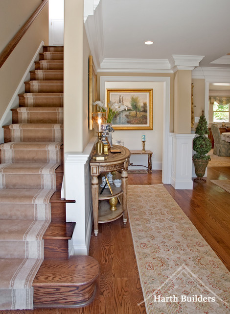 Back Entry - Traditional - Staircase - Philadelphia - by Harth Builders ...