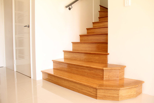 Bamboo Stair Treads - Traditional - Staircase - Other - by Shanghai ...