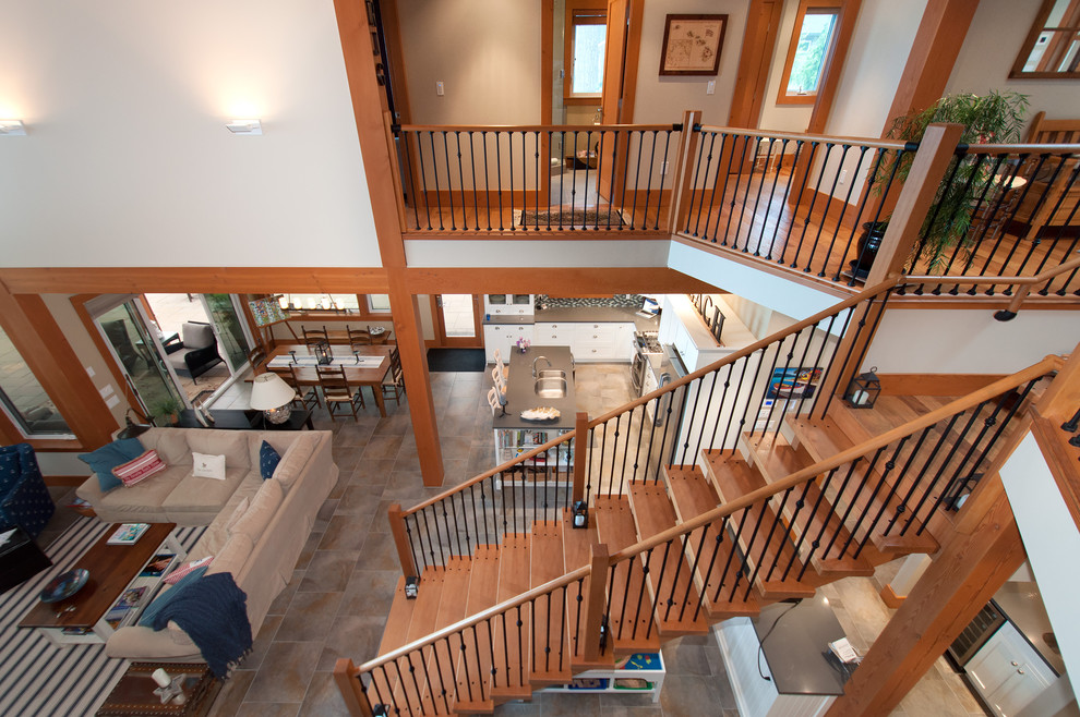 Bay House - Beach Style - Staircase - Vancouver - by Sunshine Coast ...